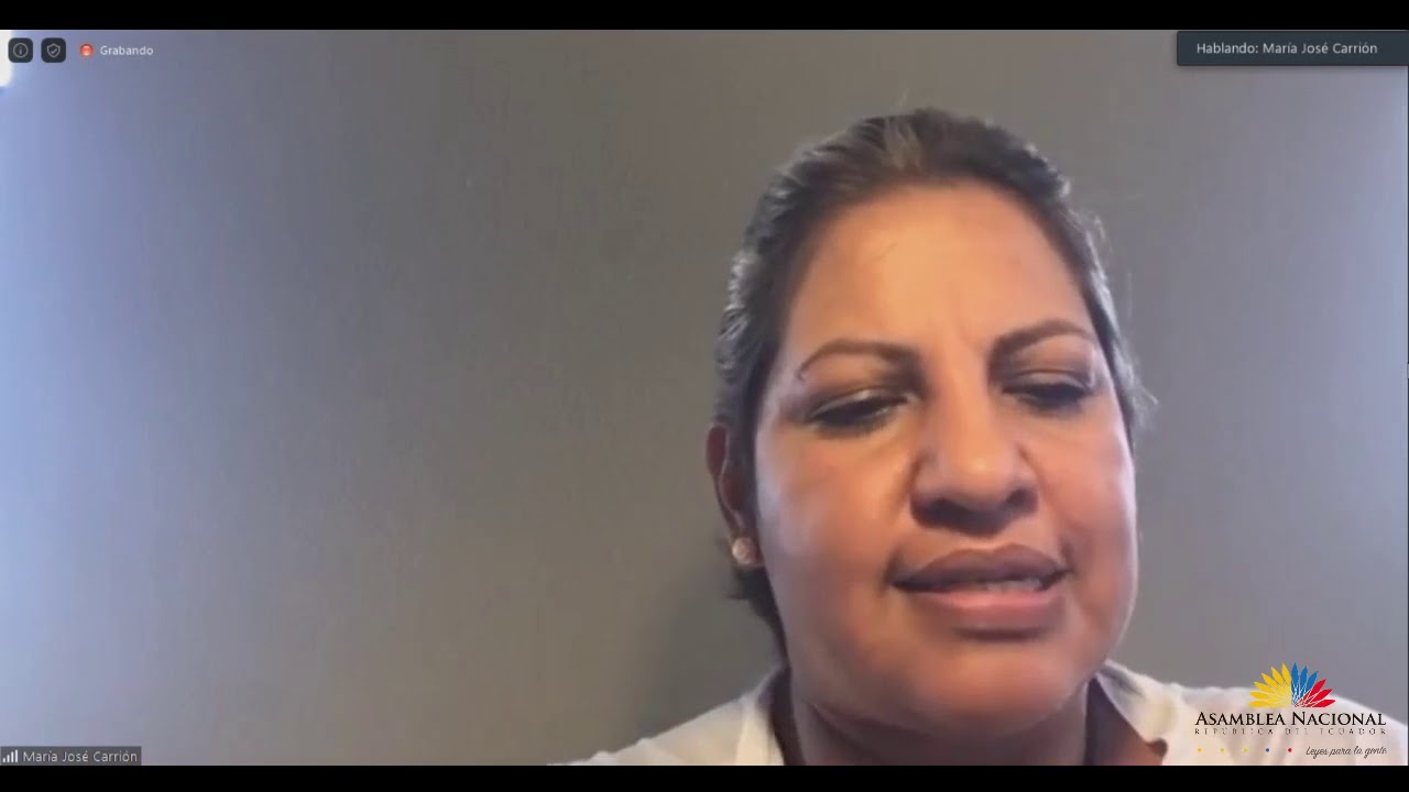 María José Carrión - Sesión 668 - #LeyFinanzasPublicas - YouTube