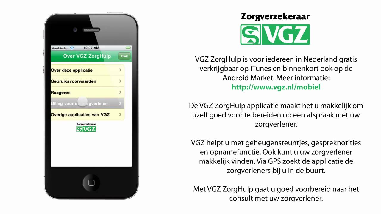 VGZ ZorgHulp - Je persoonlijke doktersassistent - YouTube