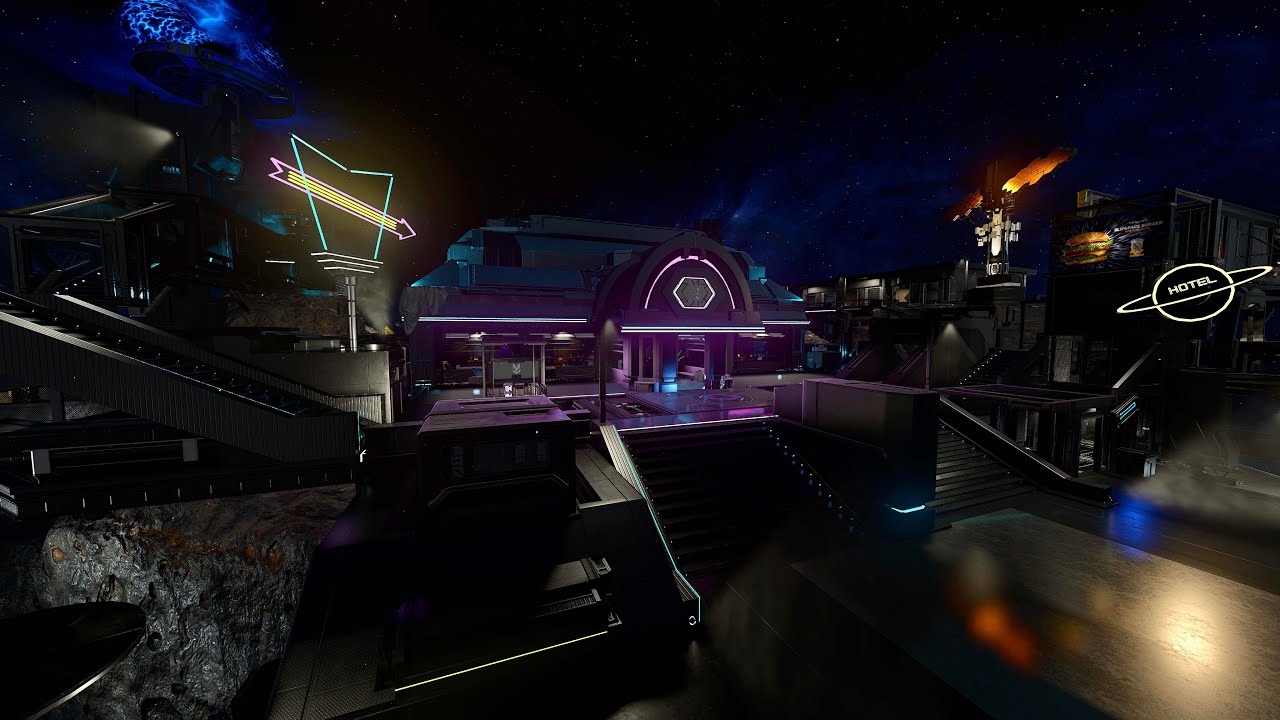 A Space Diner with Over 11,000 Saves! Halo Infinite Forge Map Showcase ...