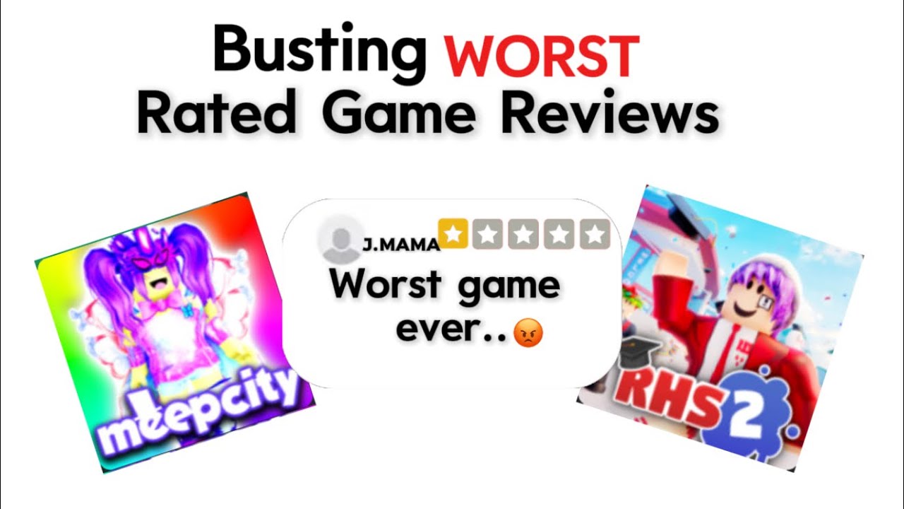 Busting WORST Rated Game Reviews… - YouTube