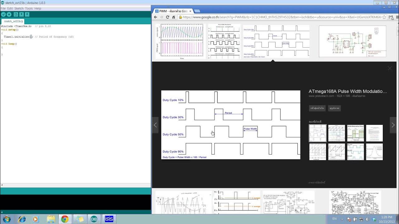 EPT- การใช้Library timerOne Arduino - YouTube