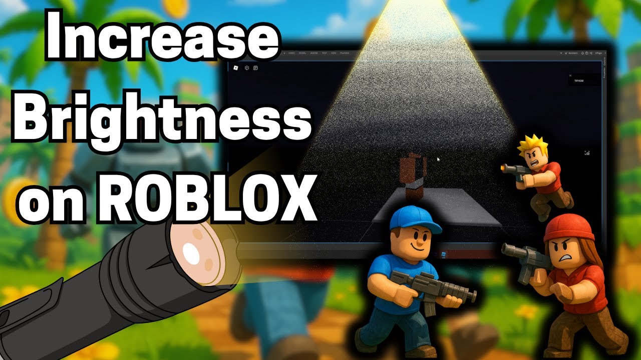 How To Increase Brightness On Roblox (PC & Mobile) | Easy 2025 Fix ...