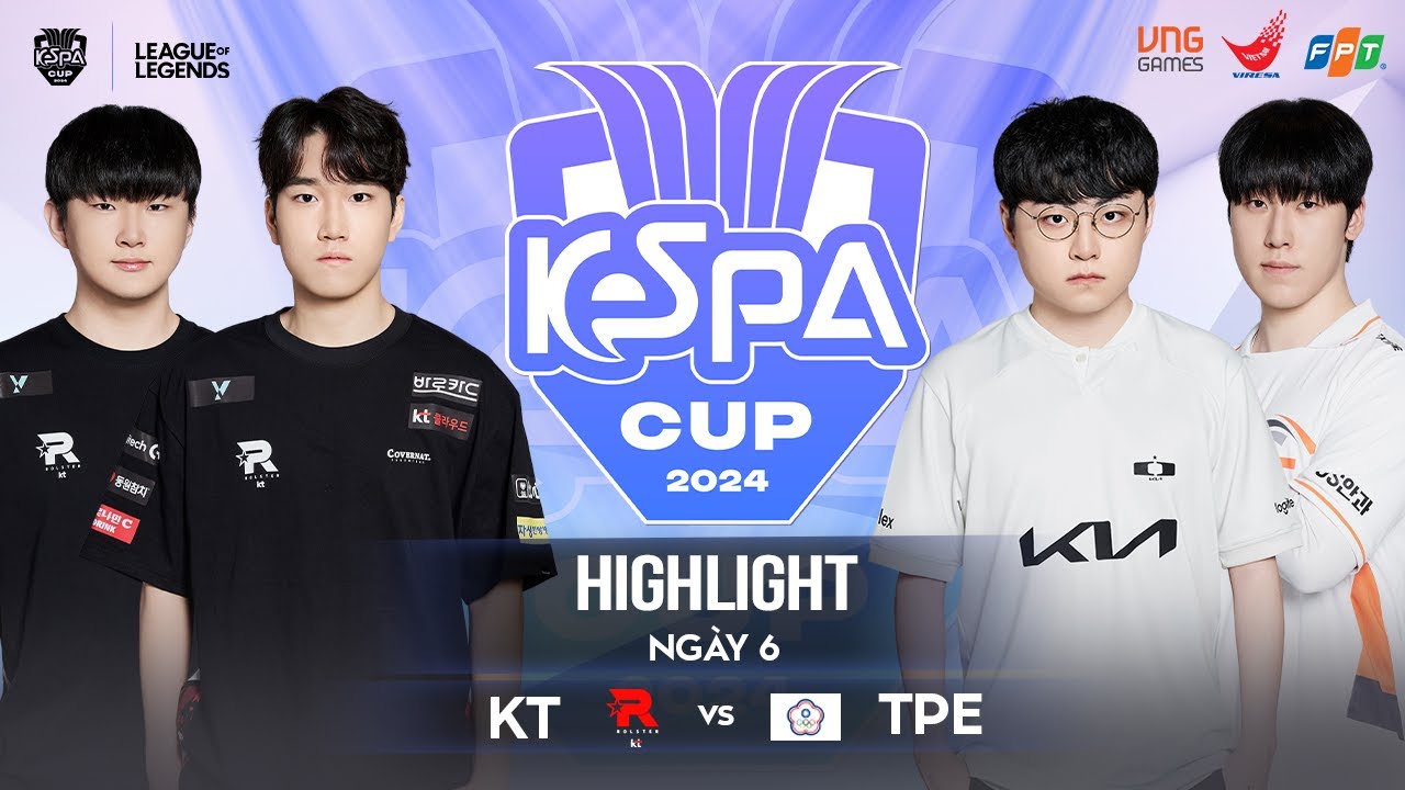 TPE vs KT | KeSPA Cup 2024 | VÒNG THỤY SĨ NGÀY 2 - YouTube