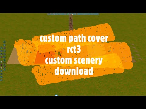 RollerCoaster Tycoon 3 Custom Scenery Download Custom Path Cover RCT3 ...