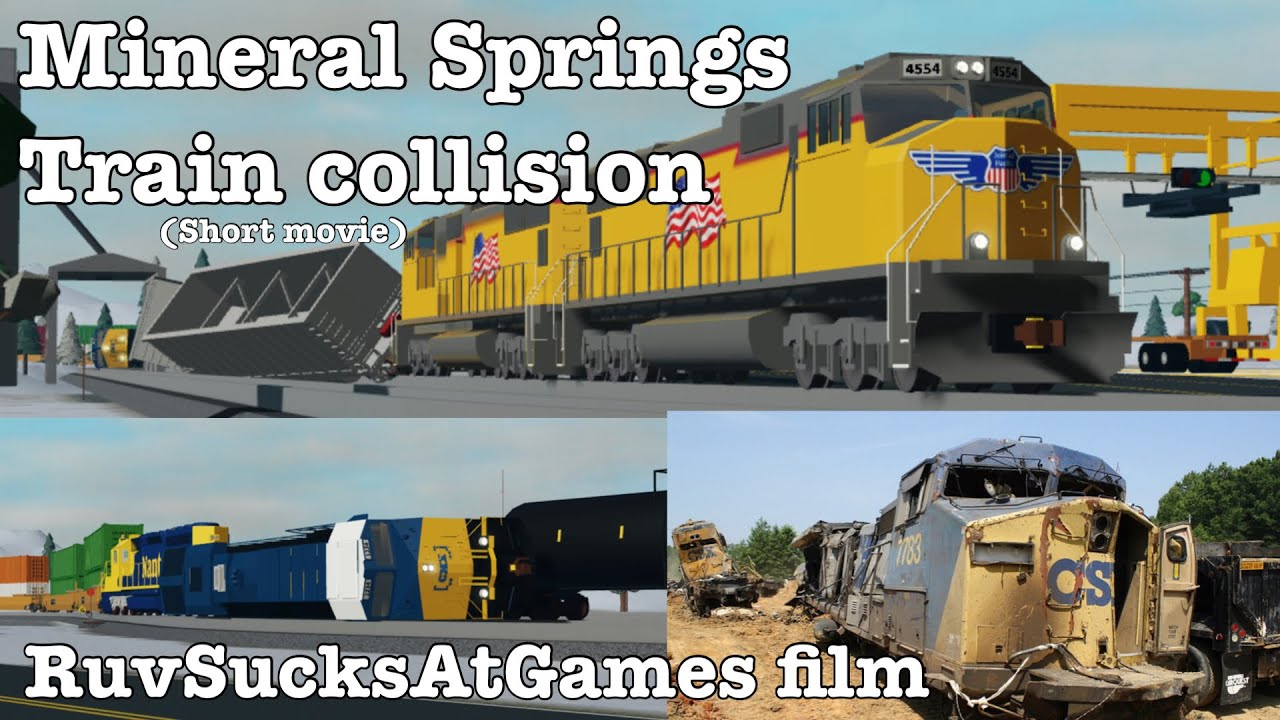 Mineral Springs Train Collision (Short Movie) - YouTube