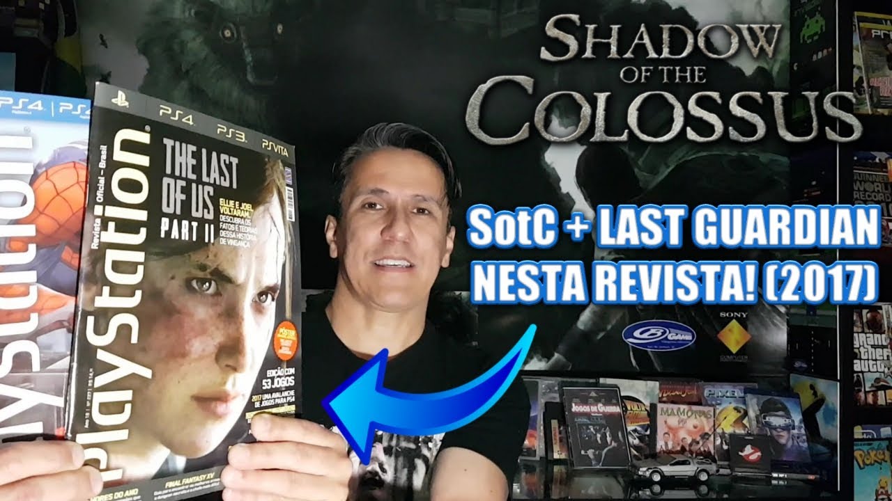 Revistas e Shadow of the Colossus - SotC game magazines - 2017 - YouTube