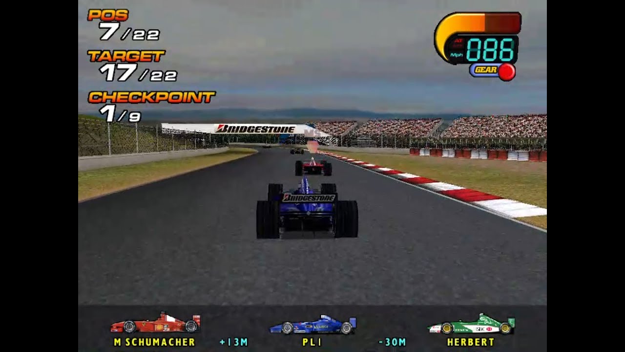 F1 WGP 2000 Arcade Barcelona - YouTube