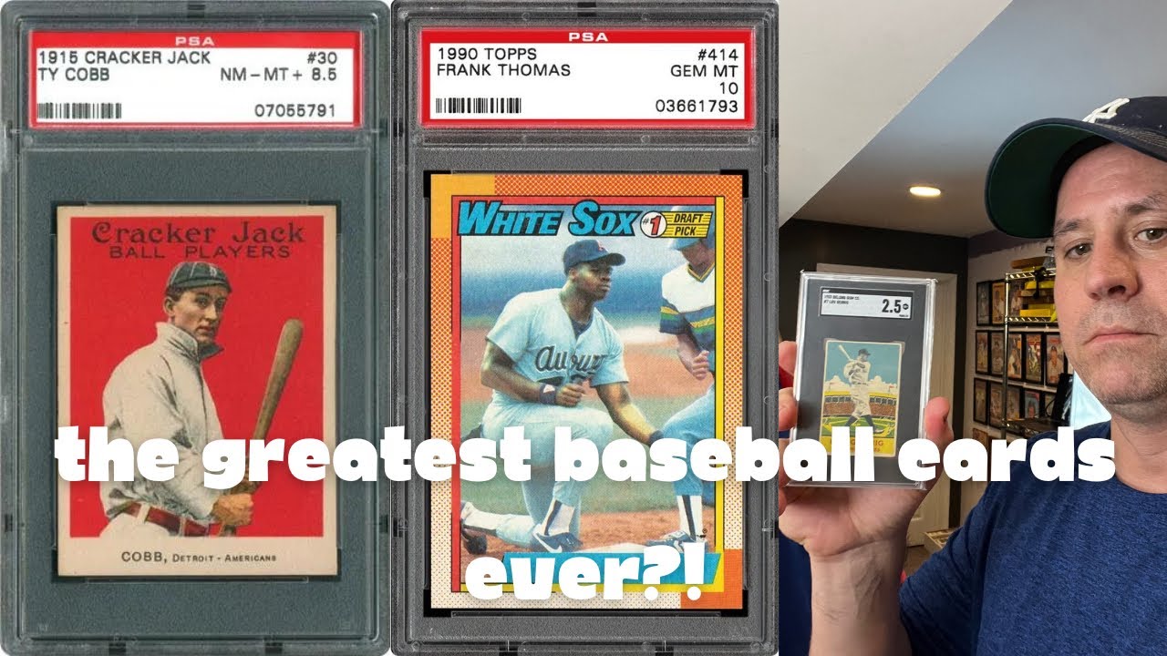 What are the Greatest Baseball Cards Ever? My YouTube Baseball Card ...