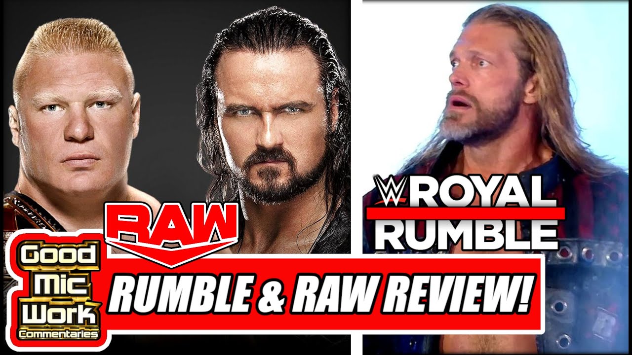 WWE Royal Rumble 2020 and RAW REVIEW | Edge RETURNS! - YouTube