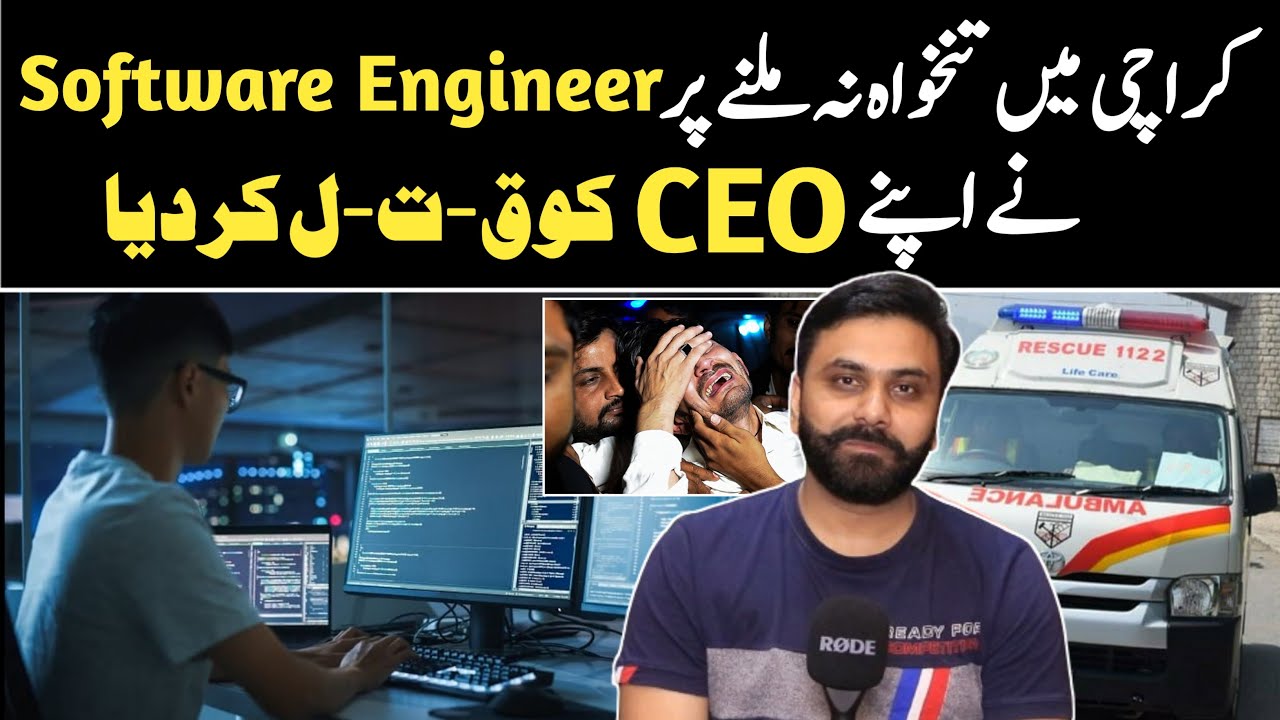 The Software Engineer In Karachi Murdered His Boss For Not Giving ...