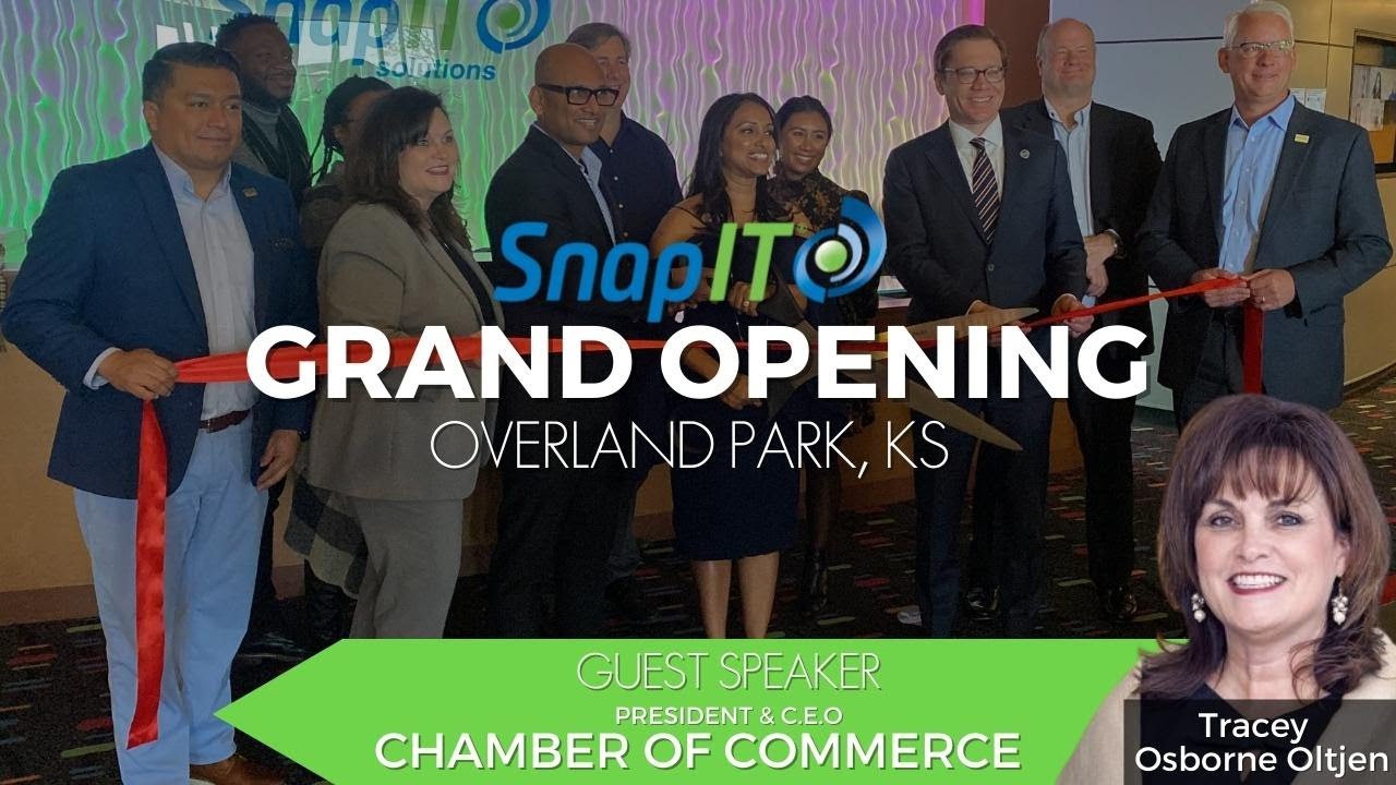 Chamber Of Commerce C.E.O Tracey Osborne Oltjen Speaks at SnapIt ...