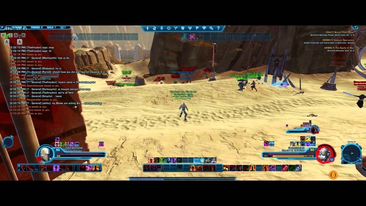 Alpha Republic: SWTOR Pod Racing February Circuit - YouTube