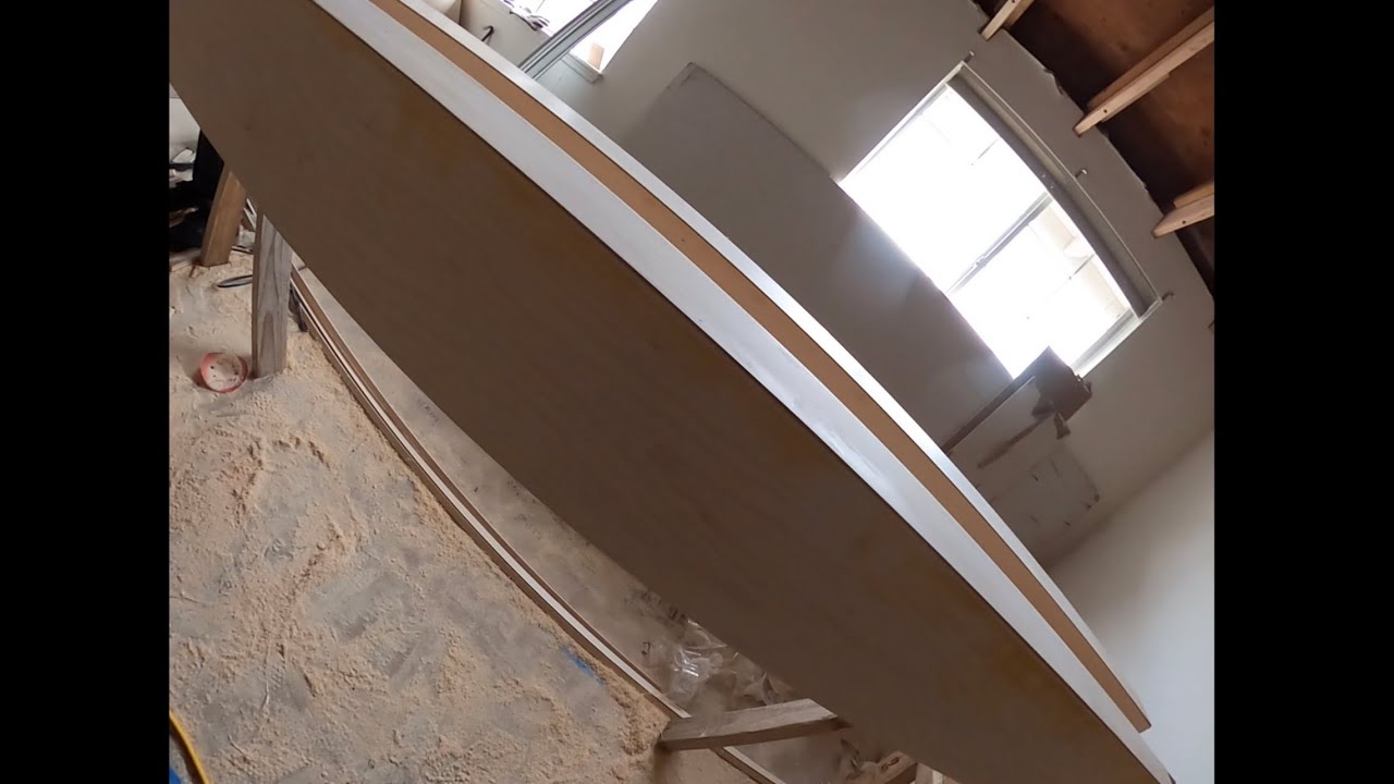 Maple Beams all day (vault the ceiling part 4) - YouTube