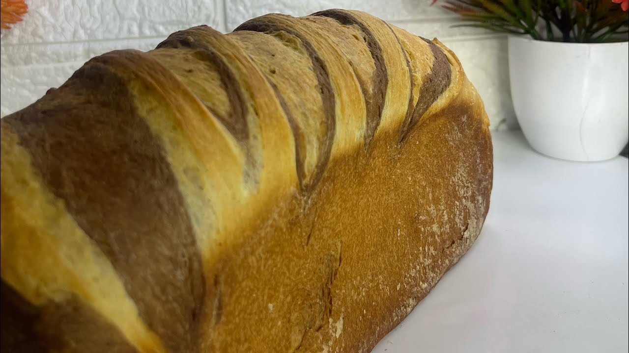 You’ll be amazed how easy it is to make perfect marble bread - YouTube