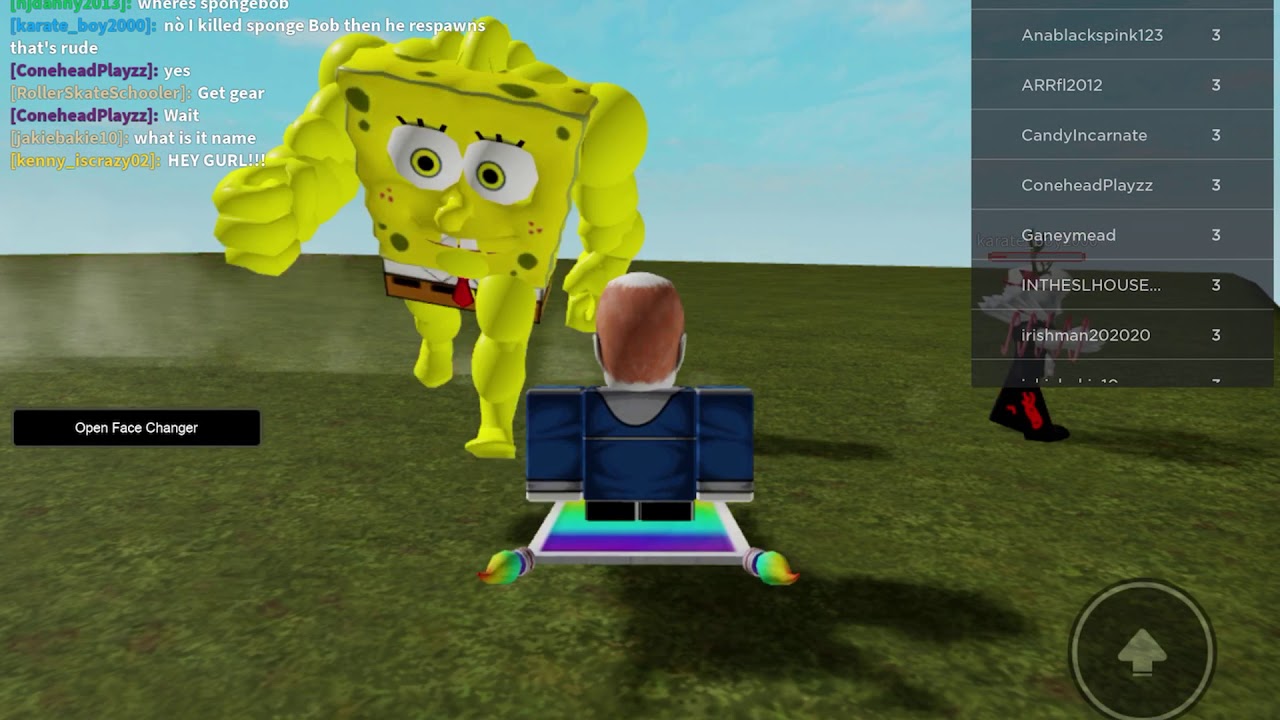 playing Survival The Spongebob The Killer with uncorn - YouTube