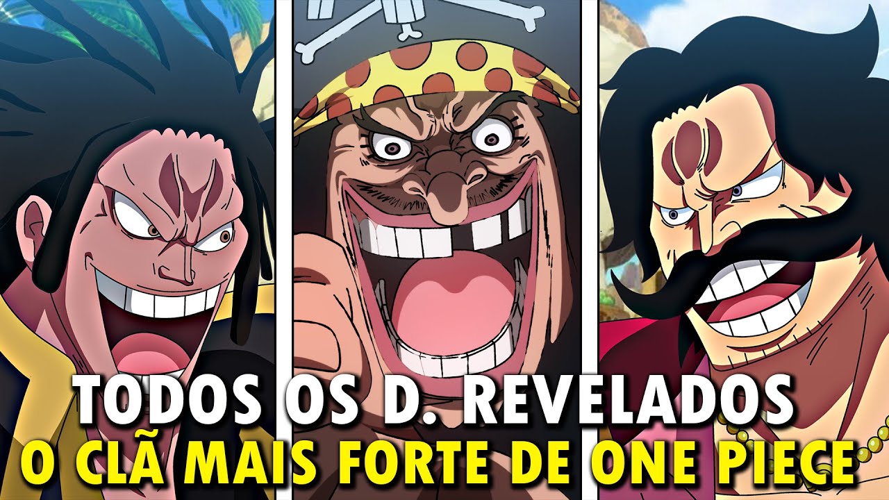 TODOS OS 14 MEMBROS D. E SEUS SEGREDOS EM ONE PIECE - YouTube