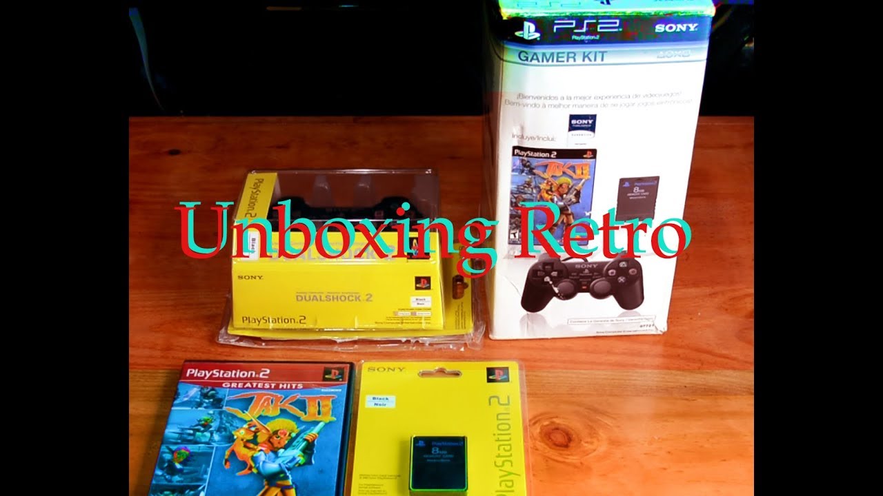 Unboxing Retro (Gamer Kit PS2) - YouTube