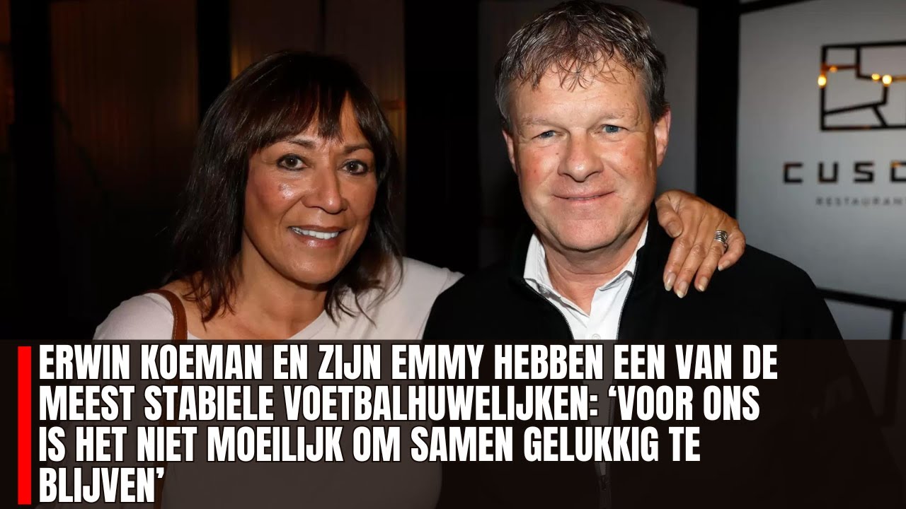 Erwin Koeman en zijn Emmy: al 35 jaar een sterk koppel - YouTube