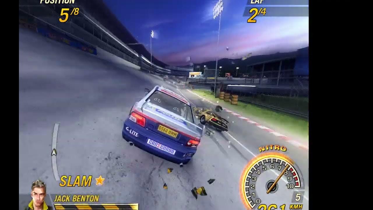 Speedway Right Fast Lap 22.75 - Race Class - FlatOut 2 - YouTube