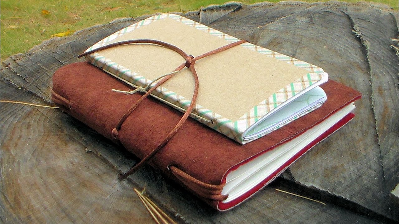 Two Beautiful Journals YOU Can Make! - YouTube