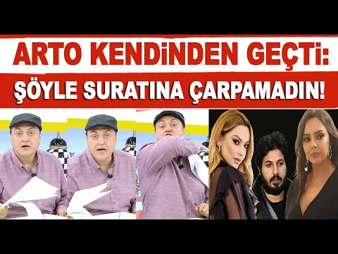 Çok Sinirlendi! Arto'dan Hadise Ebru Gündeş açıklaması