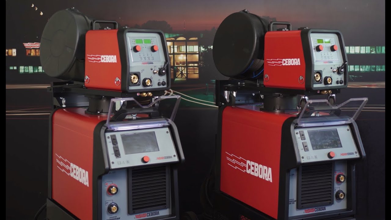 CEBORA KINGSTAR Line - Multiprocess power sources for MIG/MAG - TIG - MMA welding - YouTube