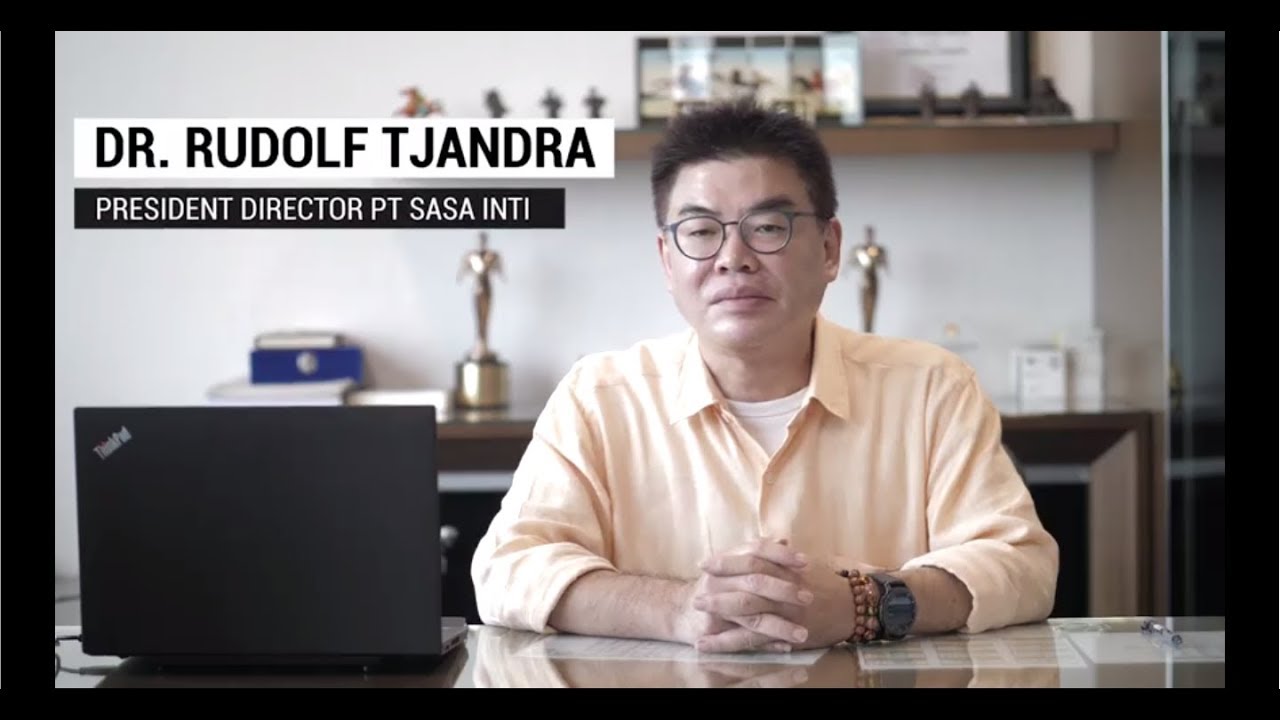 DR. RUDOLF TJANDRA President Director PT Sasa Inti - YouTube