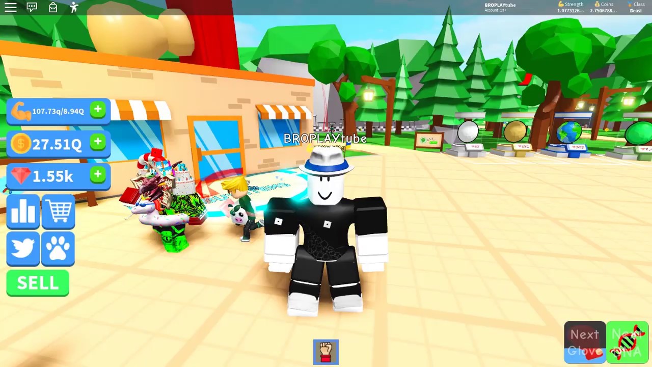 🥊New! Boxing Simulator in Roblox! Broplay - YouTube