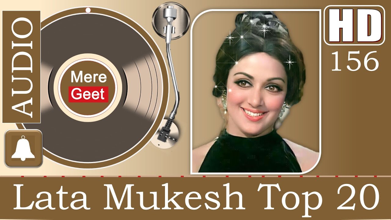 Lata Mangeshkar & Mukesh Album 156 (Dolby Digital) | For Music Lovers ...