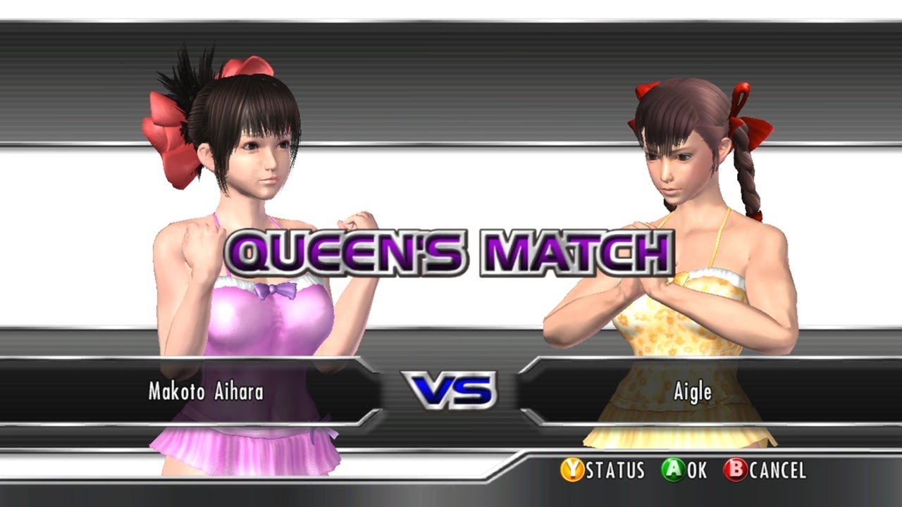 ランブルローズ XX 藍原誠 vs アイグル Rumble Rose XX Makoto Aihara vs Aigle Queen's ...