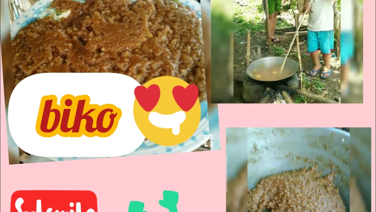 simpleng paggawa ng biko sa probinsya - YouTube