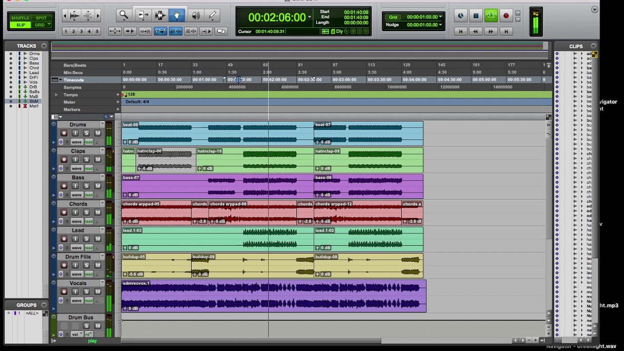 EDM Music Production Pro Tools - YouTube