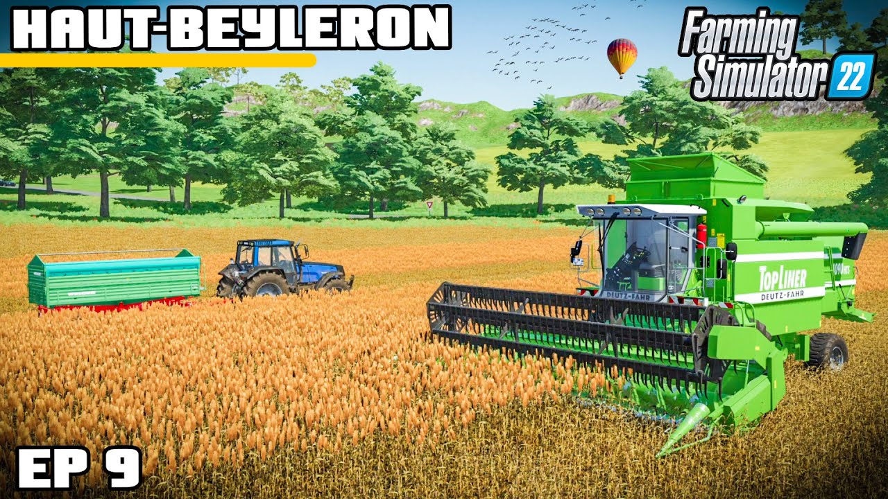 WE ARE INTO THE SORGHUM | Farming Simulator 22 - Haut-Beyleron ...