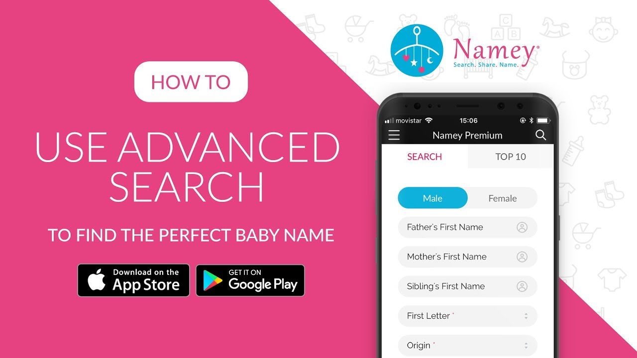 How to Use 'Advanced Search' to Find the Perfect Baby Name - YouTube