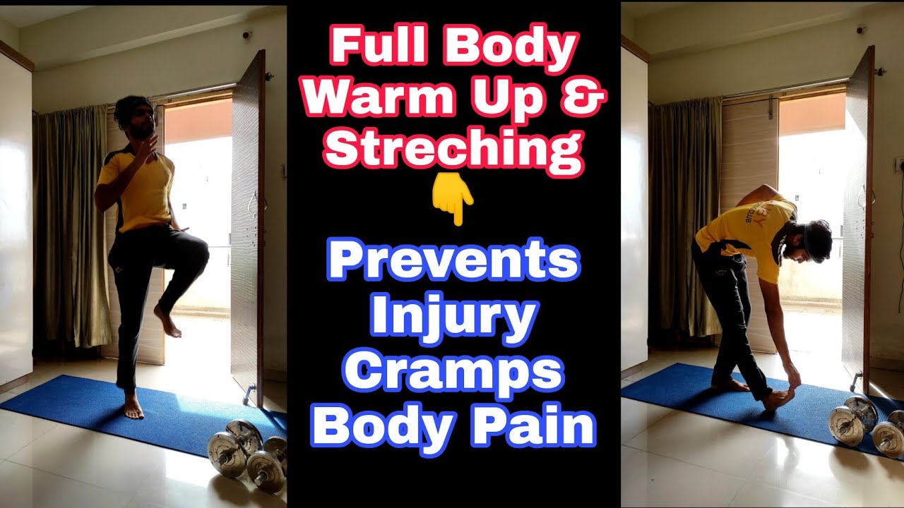 Full Body Warm Up & Streching. ||Warm Up & Streching Before Any Workout ...
