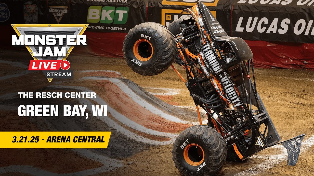 Monster Jam: Green Bay, WI - 1 (Full Event) | Mar 21, 2025 | Arena ...