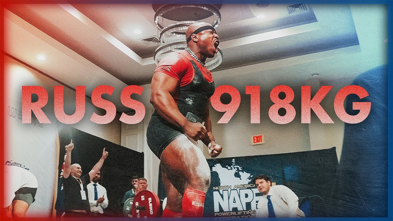 The FIRST 10x bodyweight total @ 93kg | Russel Orhii - YouTube