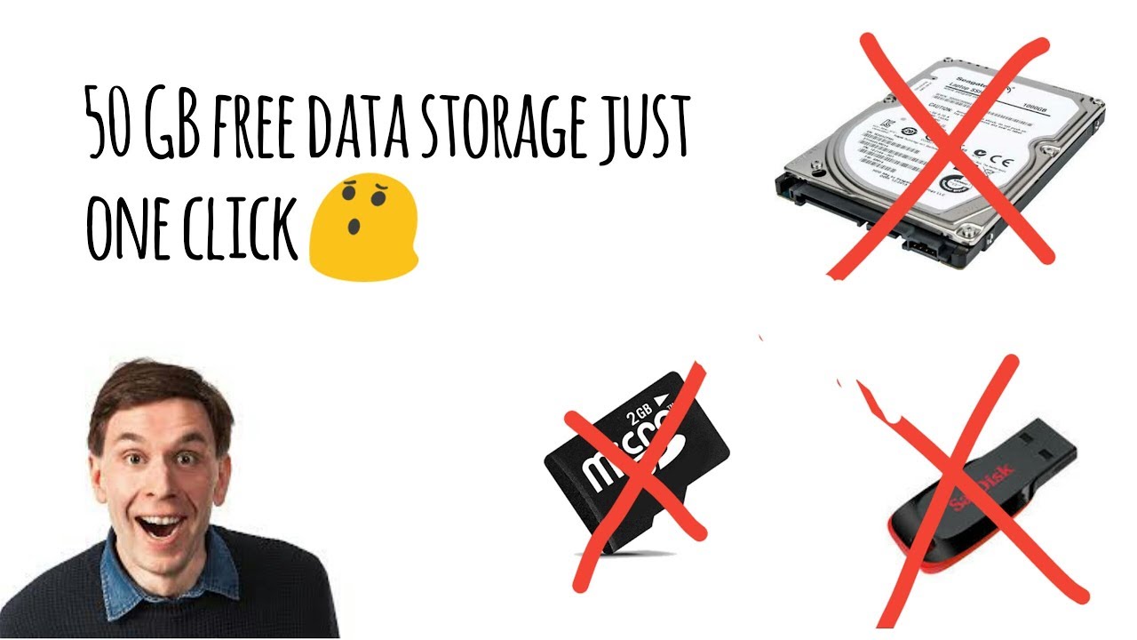 50 GB data storage free on Google 🤔😯 - YouTube