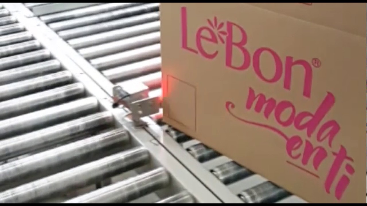 Transportador Push Up Sorter Lebon - YouTube