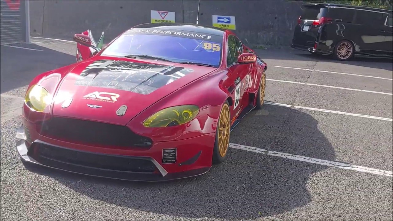 Aston Martin ACR V8 Vantage Walk-around - Racing exhaust note is ...