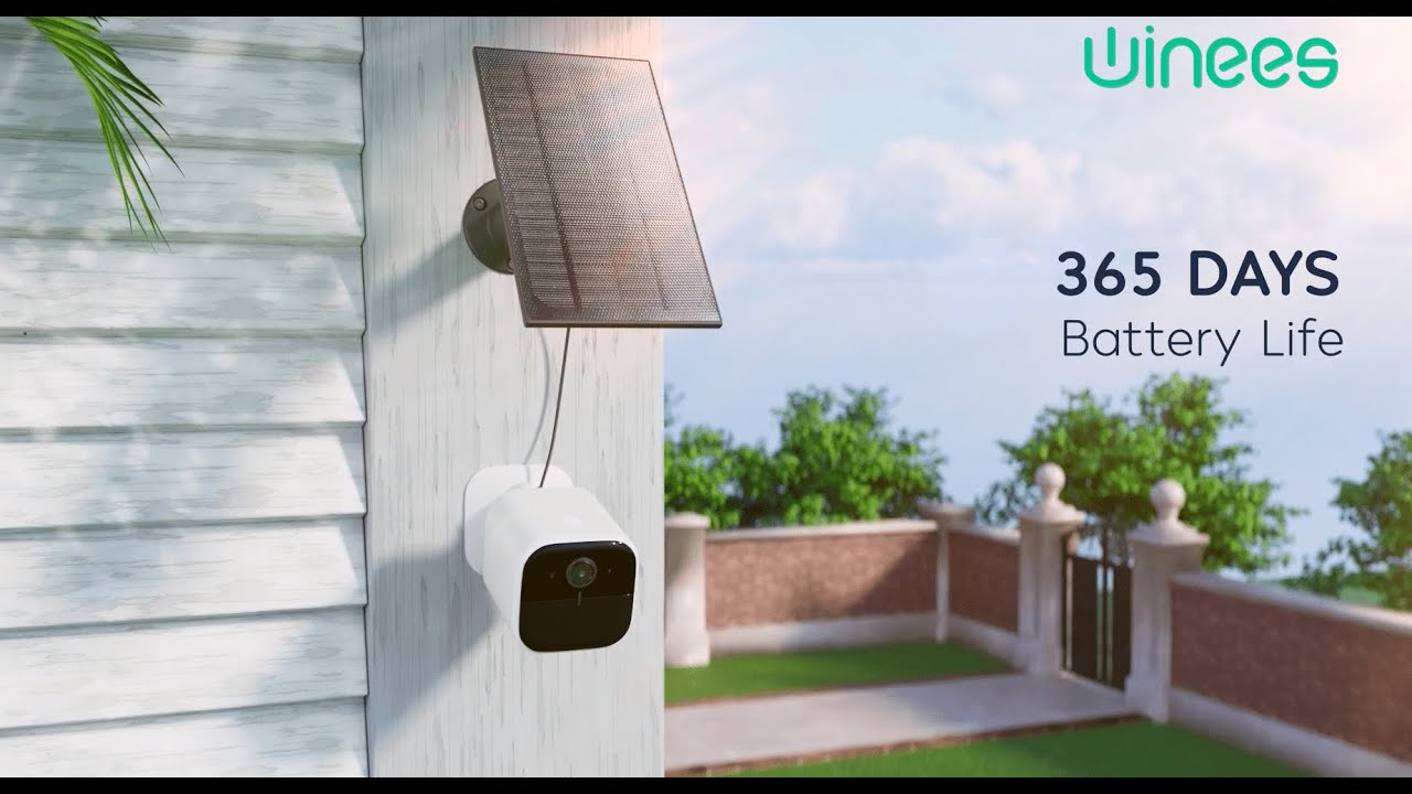 AiDot Winees L1 Solar Camera--2K Resolution, Human/Pet/Motion/Animal ...