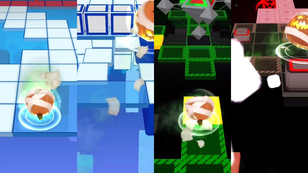 Rolling Sky - Tetris Illusion and Tetris Labyrinth, Nuclear Cube and ...