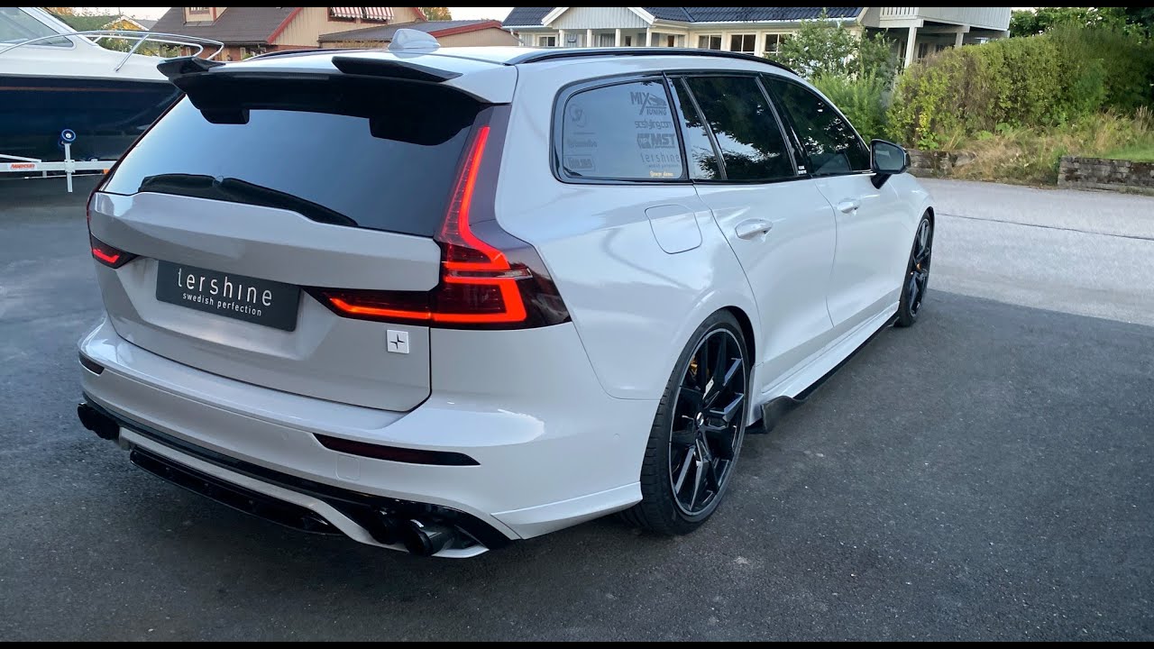 Volvo V60 Stainless Steel Cutout Exhaust System. - YouTube