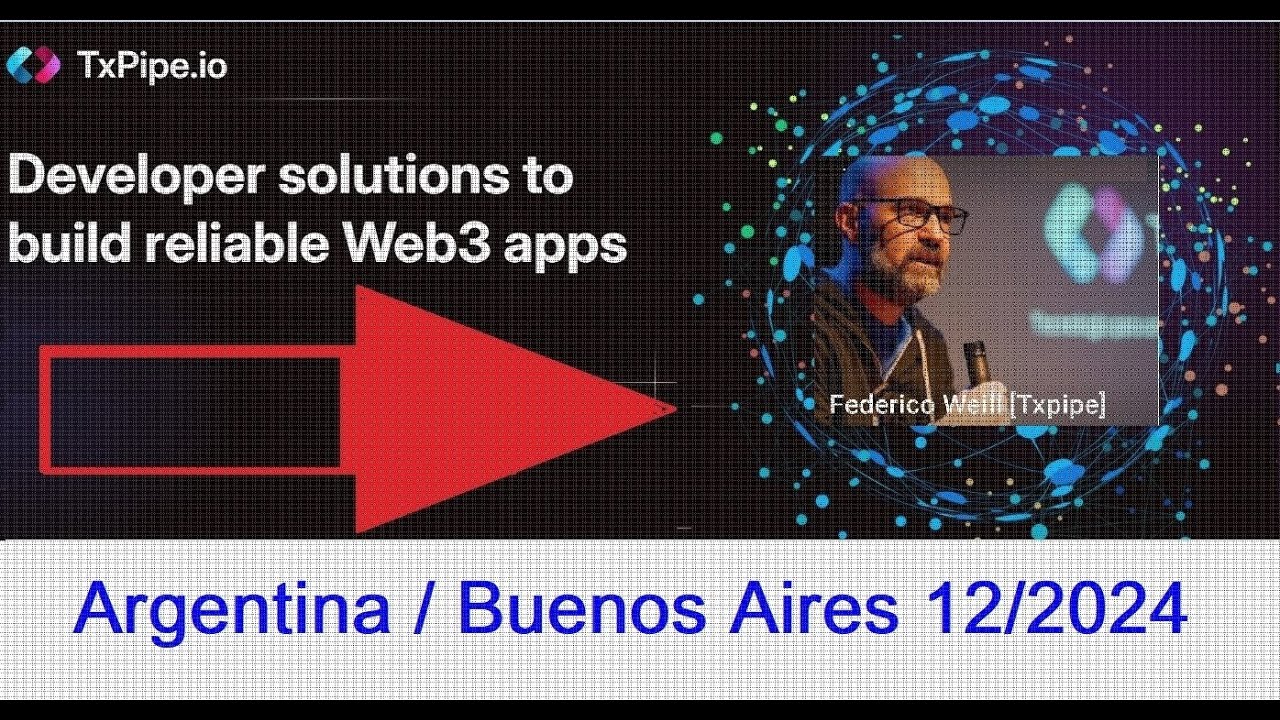 Argentina Tech week - Interview with Federico Founder of Tx Pipe a open source tooling project # ...