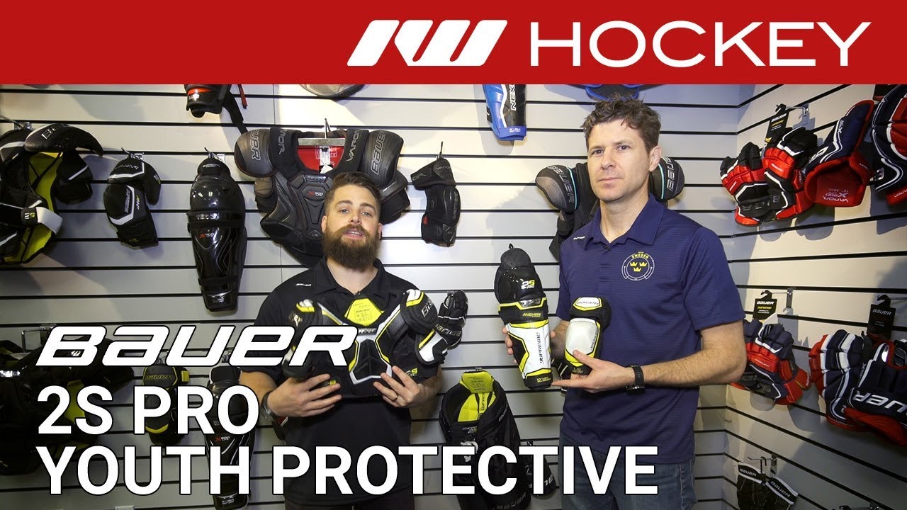 Bauer Supreme 2S Pro Youth Protective Insight - YouTube