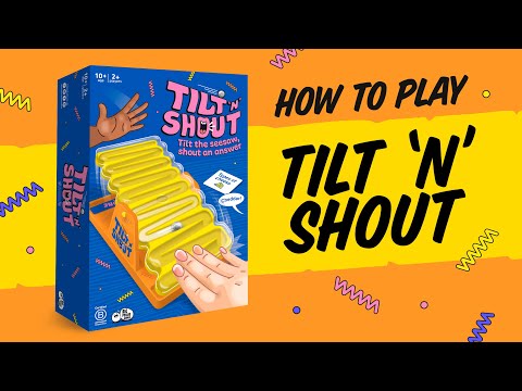 Tilt 'N' Shout | Board Game | BoardGameGeek