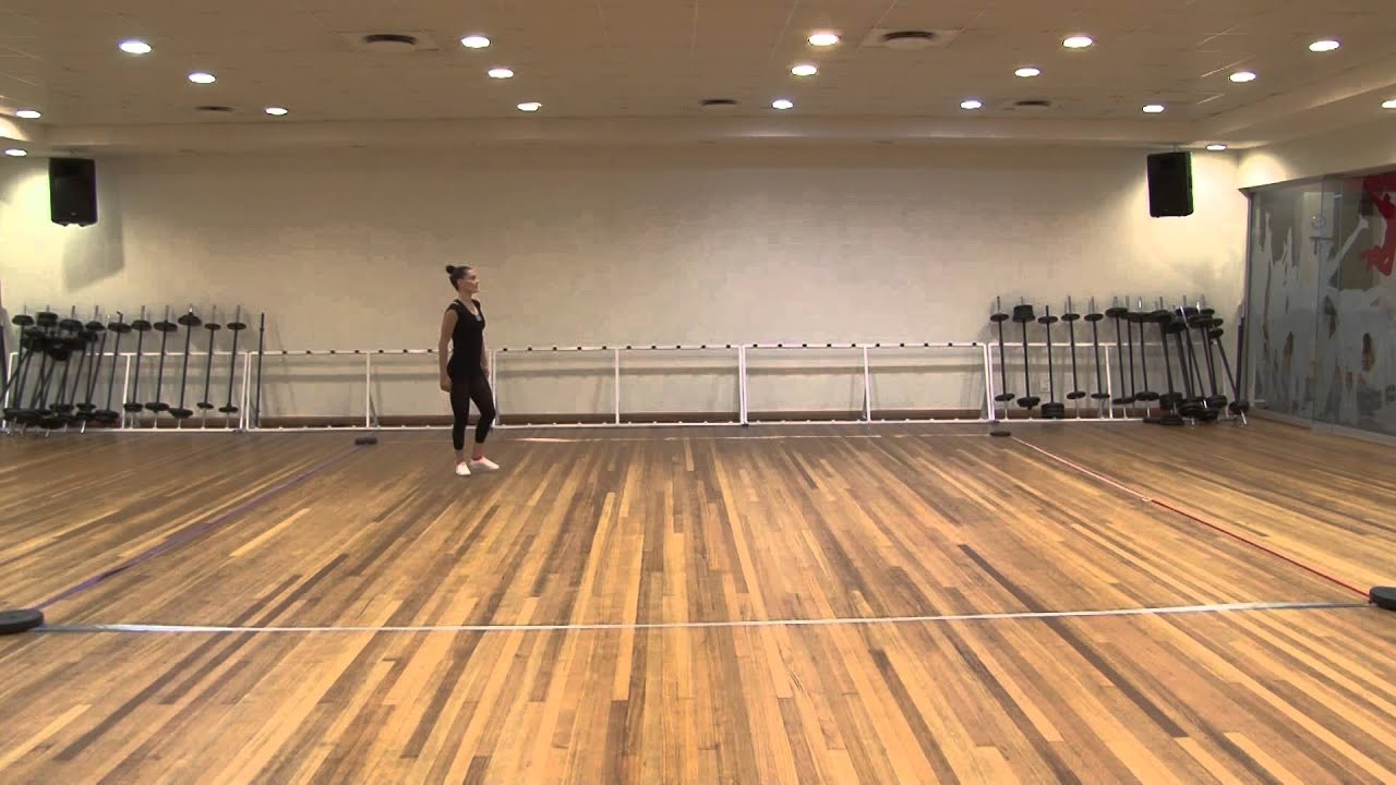 SA Gymnastics Aerobic Level 3 Solo Routine - YouTube