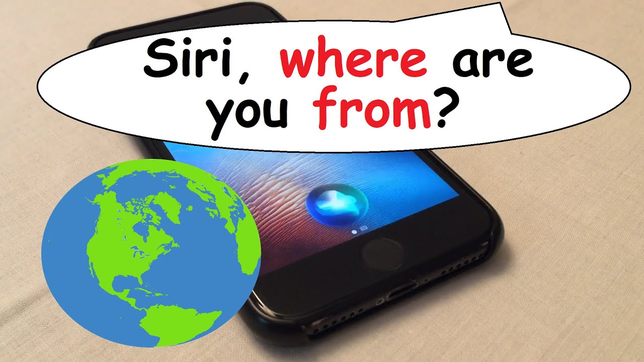 Hey Siri, where are you from? - YouTube