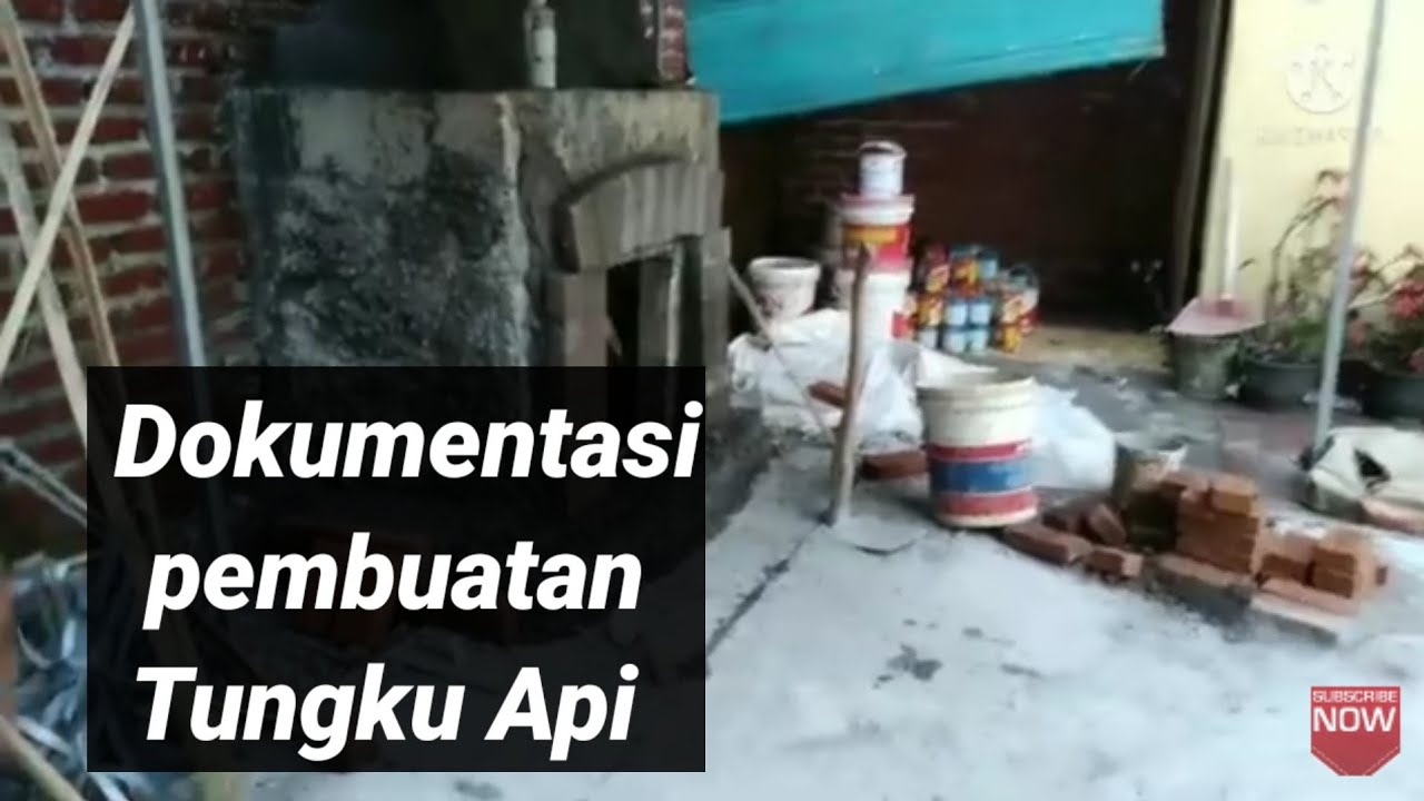 Cara membuat tungku api penghangat ruangan pada bangunan @ARTAARTI999 - YouTube