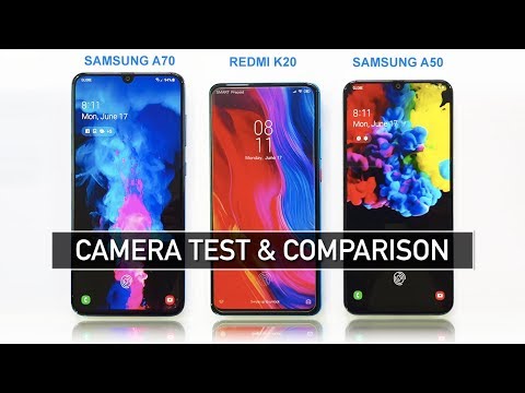 Samsung A70 vs Redmi K20 (Mi 9T) vs Samsung A50 Camera Test & Comparison